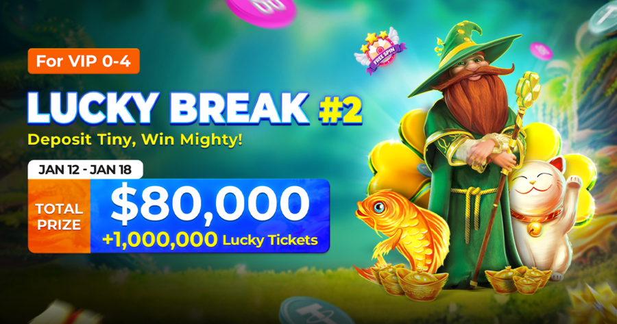 🥳Lucky Break #2: Special Challenge for VIP 0-4